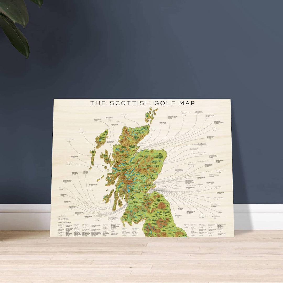 The Scottish Golf Map – Malin & Mizen