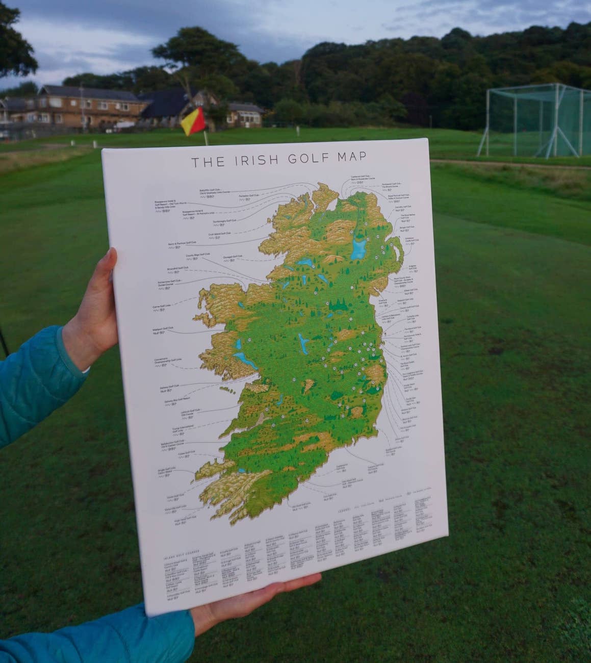 The Irish Golf Map – Malin & Mizen