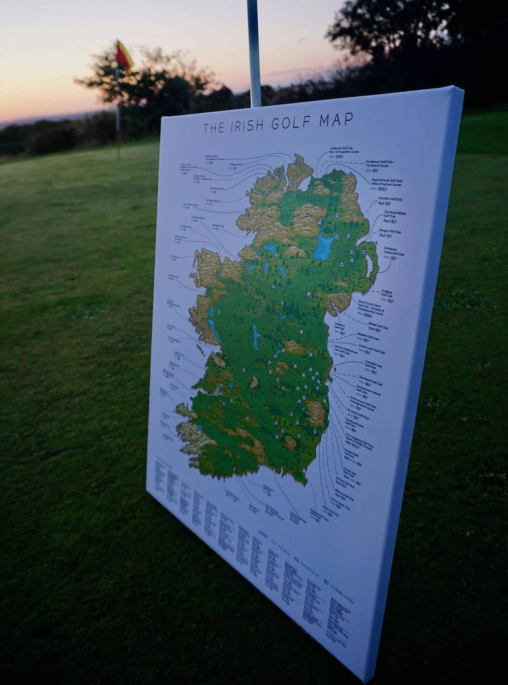 The Irish Golf Map – Malin & Mizen