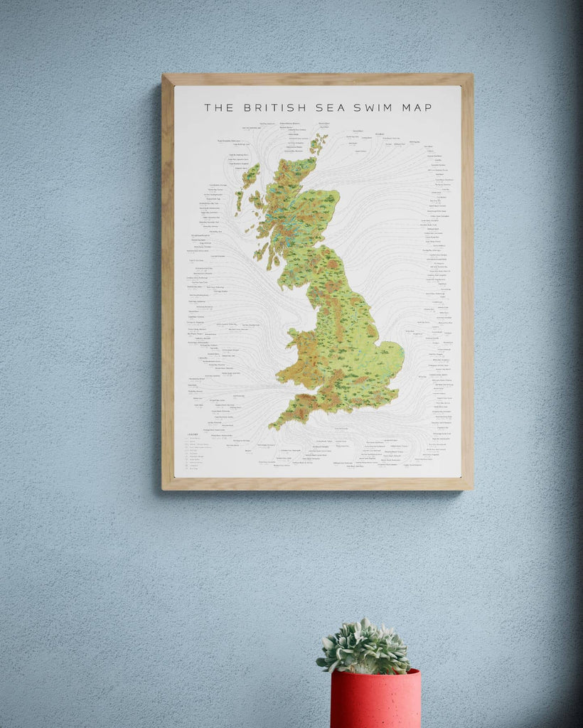 The British Sea Swim Map - 221 great sea swim spots, 1 amazing map ...