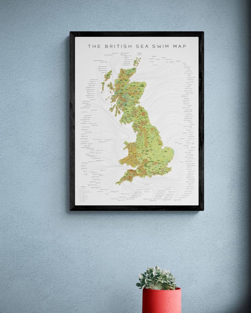 The British Sea Swim Map - 221 great sea swim spots, 1 amazing map ...