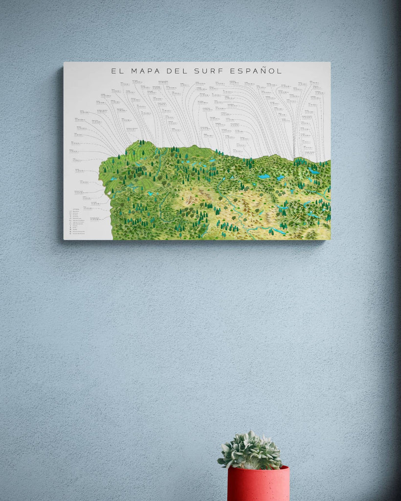 The Spanish Surf Map - 97 Surf Spots with GPS & Wind/Swell Info – Malin ...