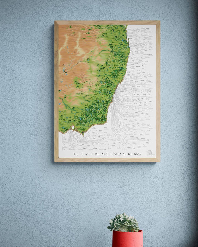 The Eastern Australia Surf Map - 182 Amazing Surf Spots with Key Info ...