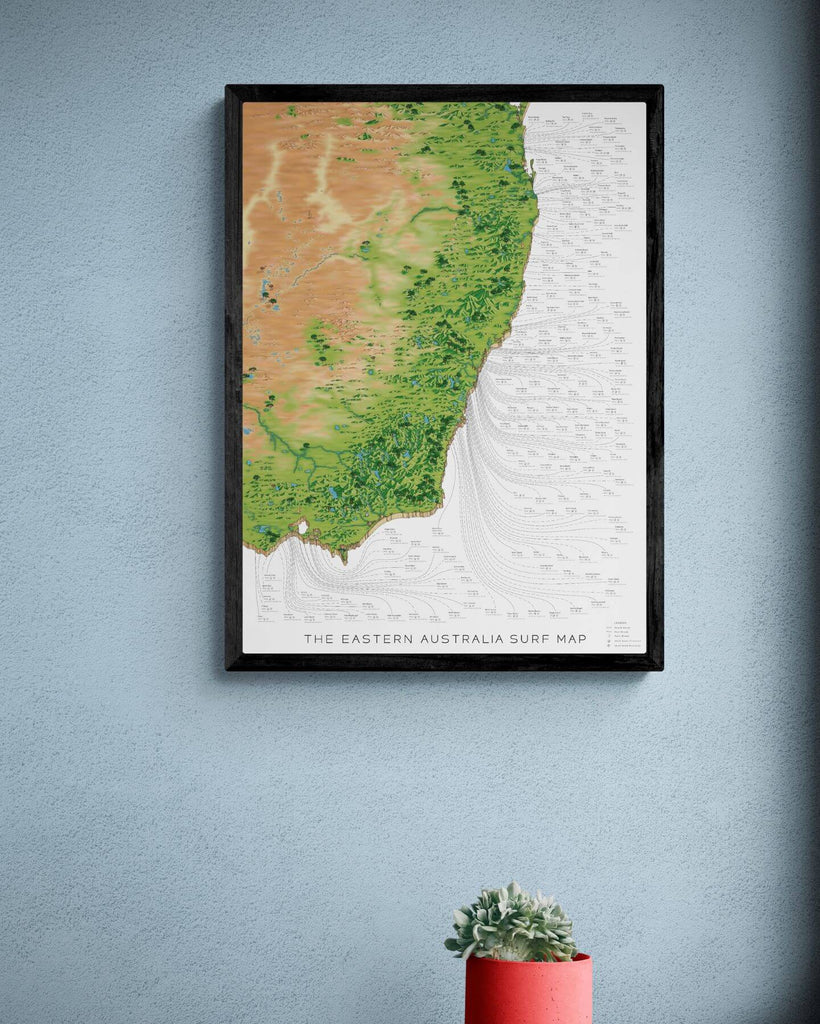 The Eastern Australia Surf Map - 182 Amazing Surf Spots with Key Info ...