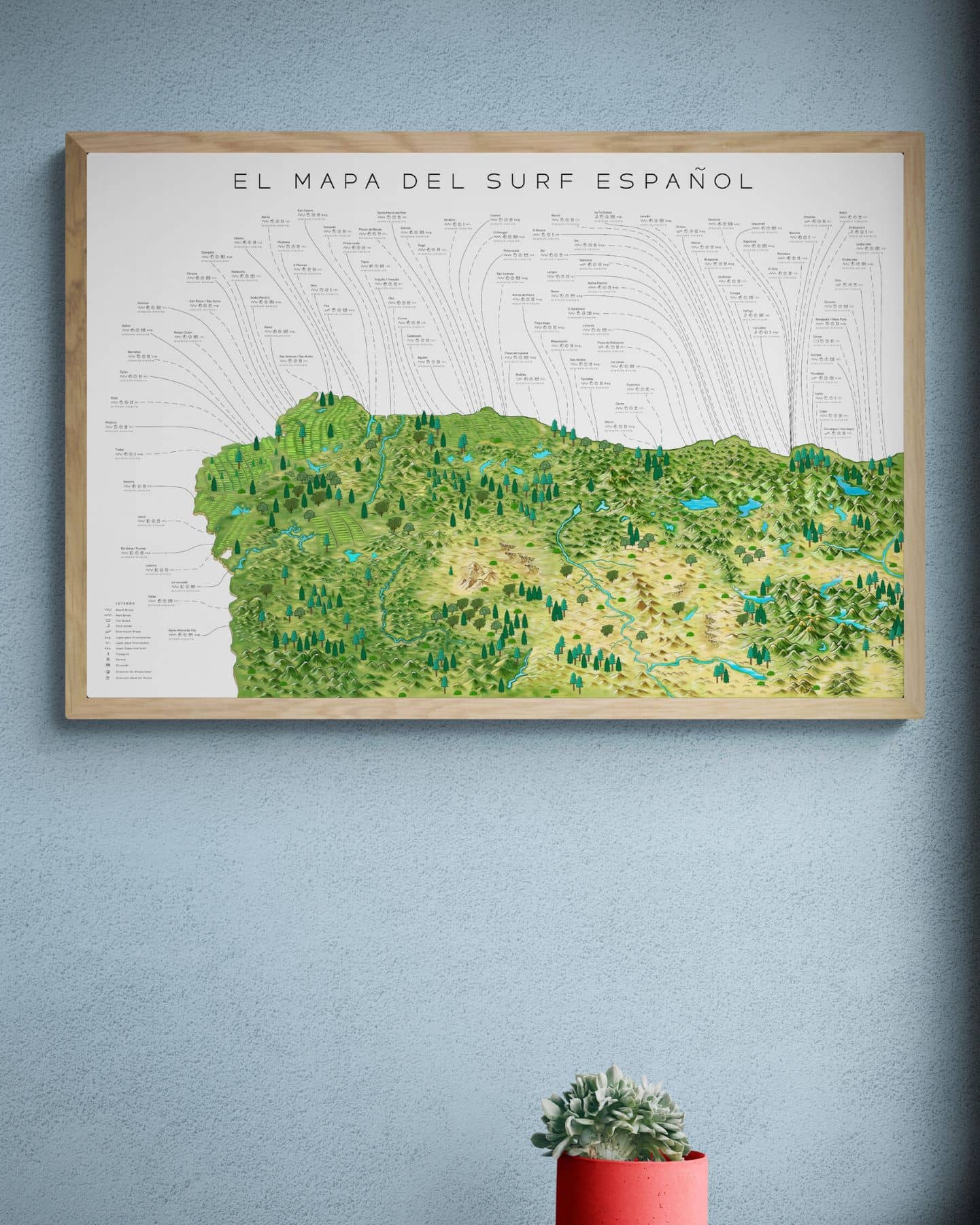 The Spanish Surf Map - 97 Surf Spots with GPS & Wind/Swell Info – Malin ...