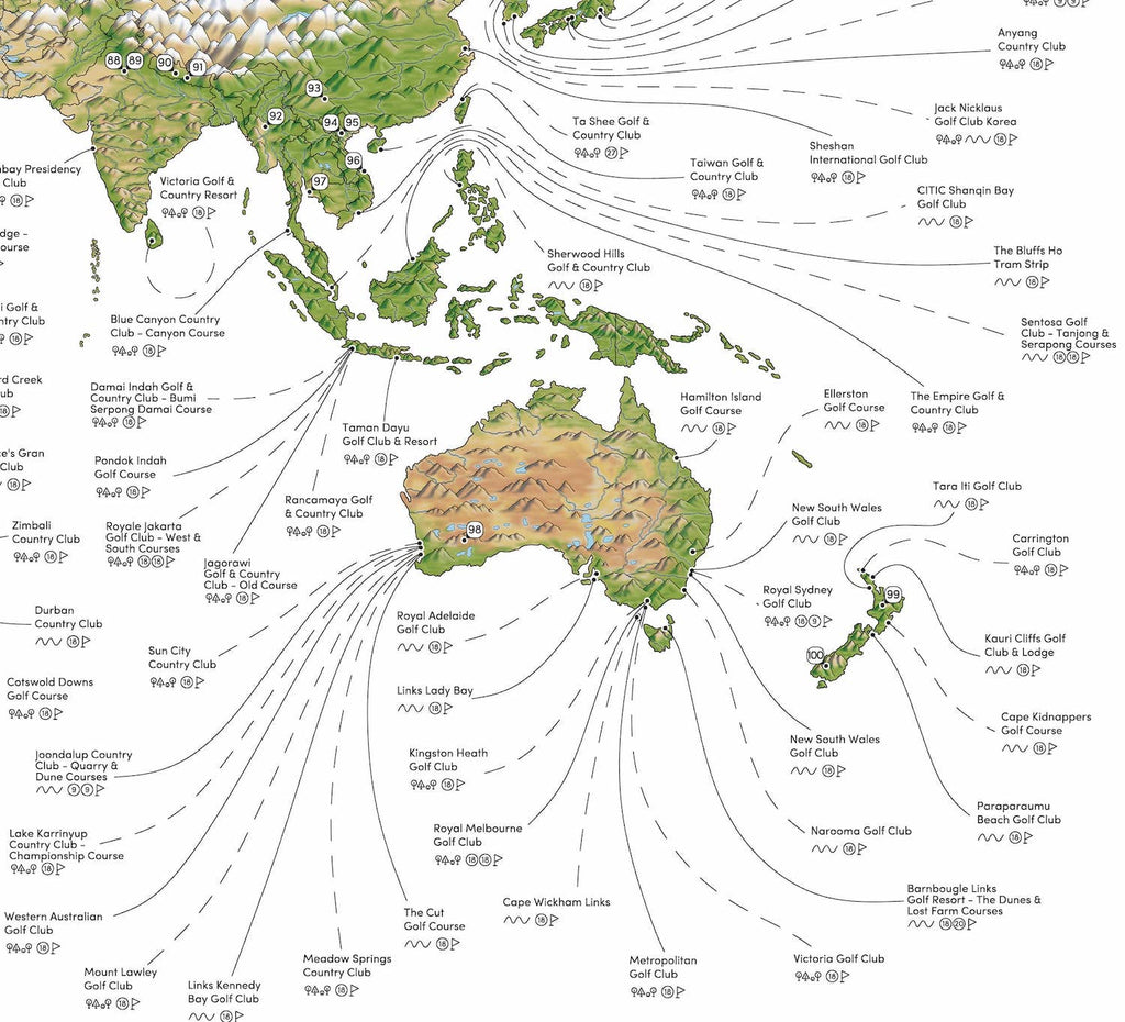 The World Golf Map – Malin & Mizen