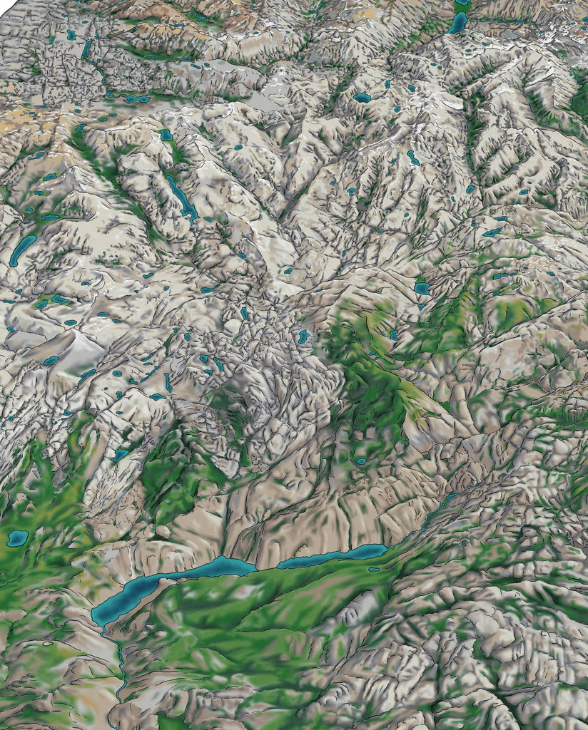 The Yosemite Map - The Most Detailed Yosemite Map Ever Made. – Malin ...