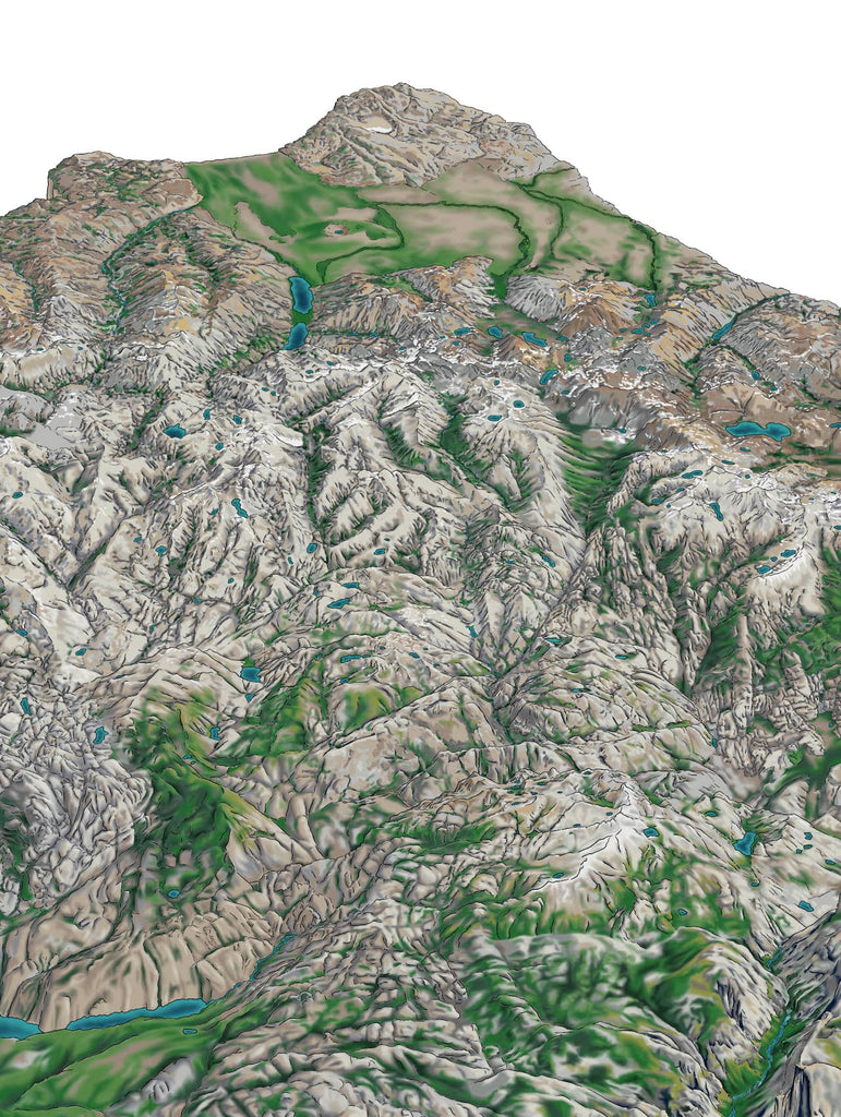 The Yosemite Map - The Most Detailed Yosemite Map Ever Made. – Malin ...