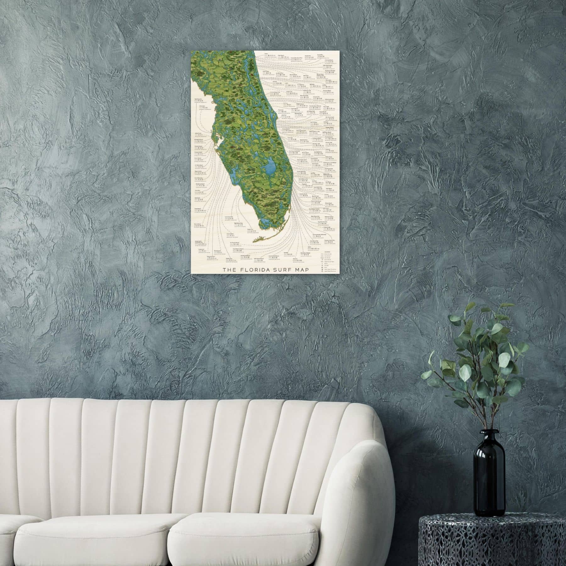 The Florida Surf Map - 116 of Florida's best Surf spots. – Malin & Mizen