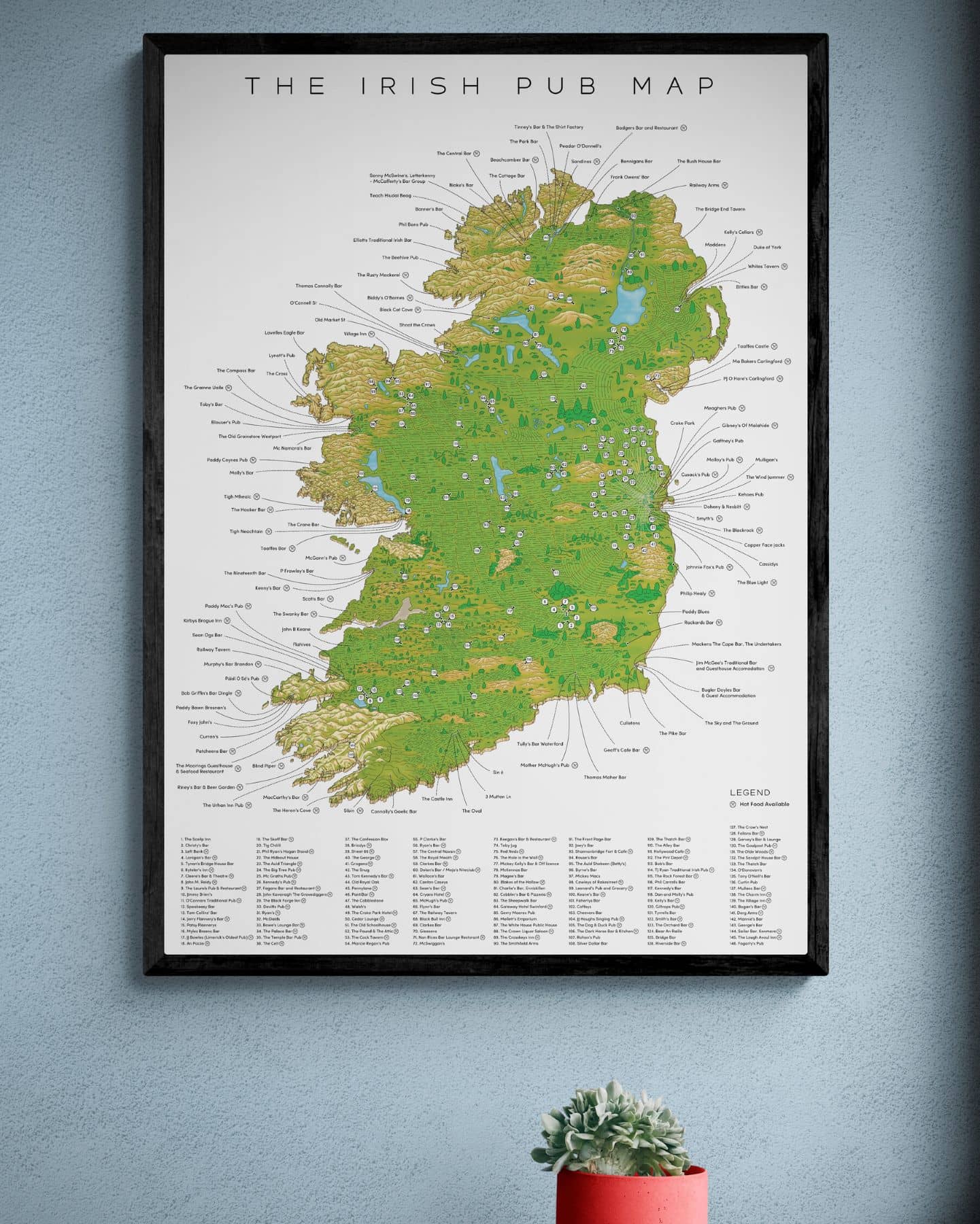 The Irish Pub Map - 258 Authentic Irish Pubs – Malin & Mizen