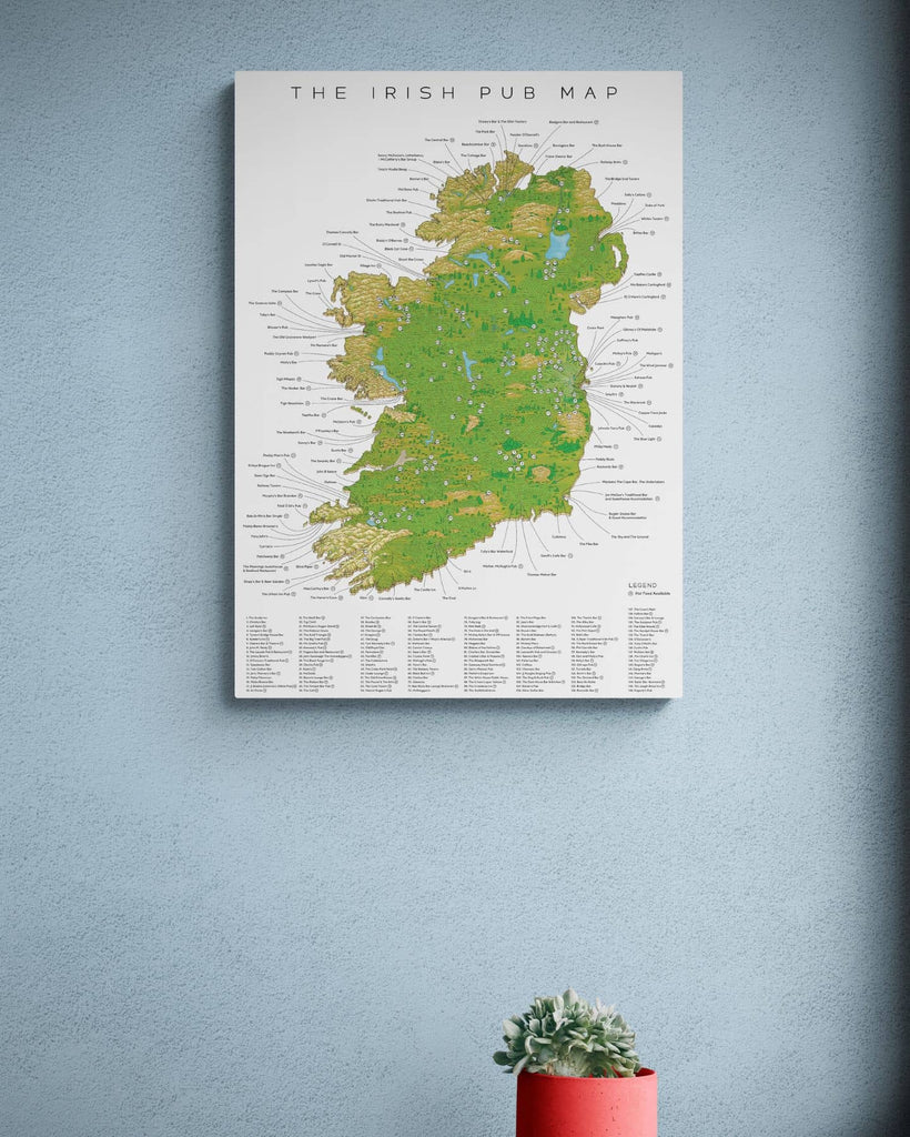 The Irish Pub Map - 258 Authentic Irish Pubs – Malin & Mizen