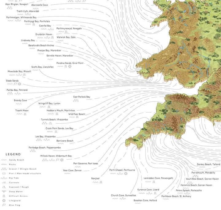 The British Sea Swim Map - 221 great sea swim spots, 1 amazing map ...