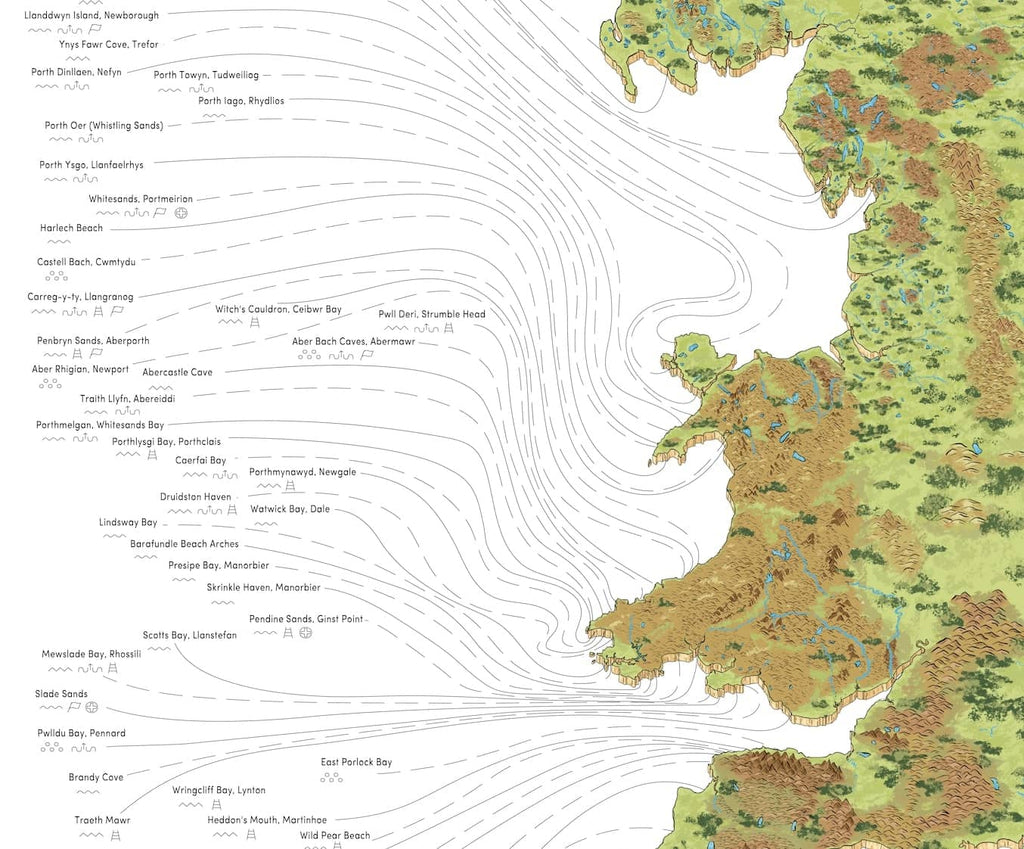 The British Sea Swim Map - 221 great sea swim spots, 1 amazing map ...
