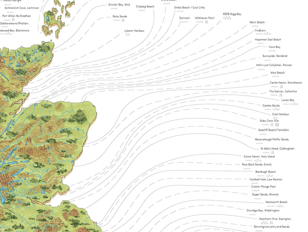 The British Sea Swim Map - 221 great sea swim spots, 1 amazing map ...