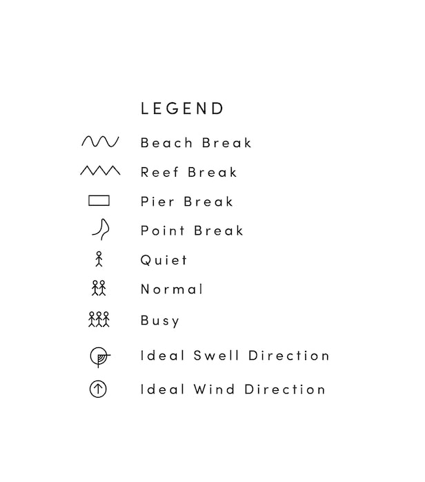 The Hawaii Surf Map - 102 Surf Spots with GPS & Wind/Swell Info – Malin ...