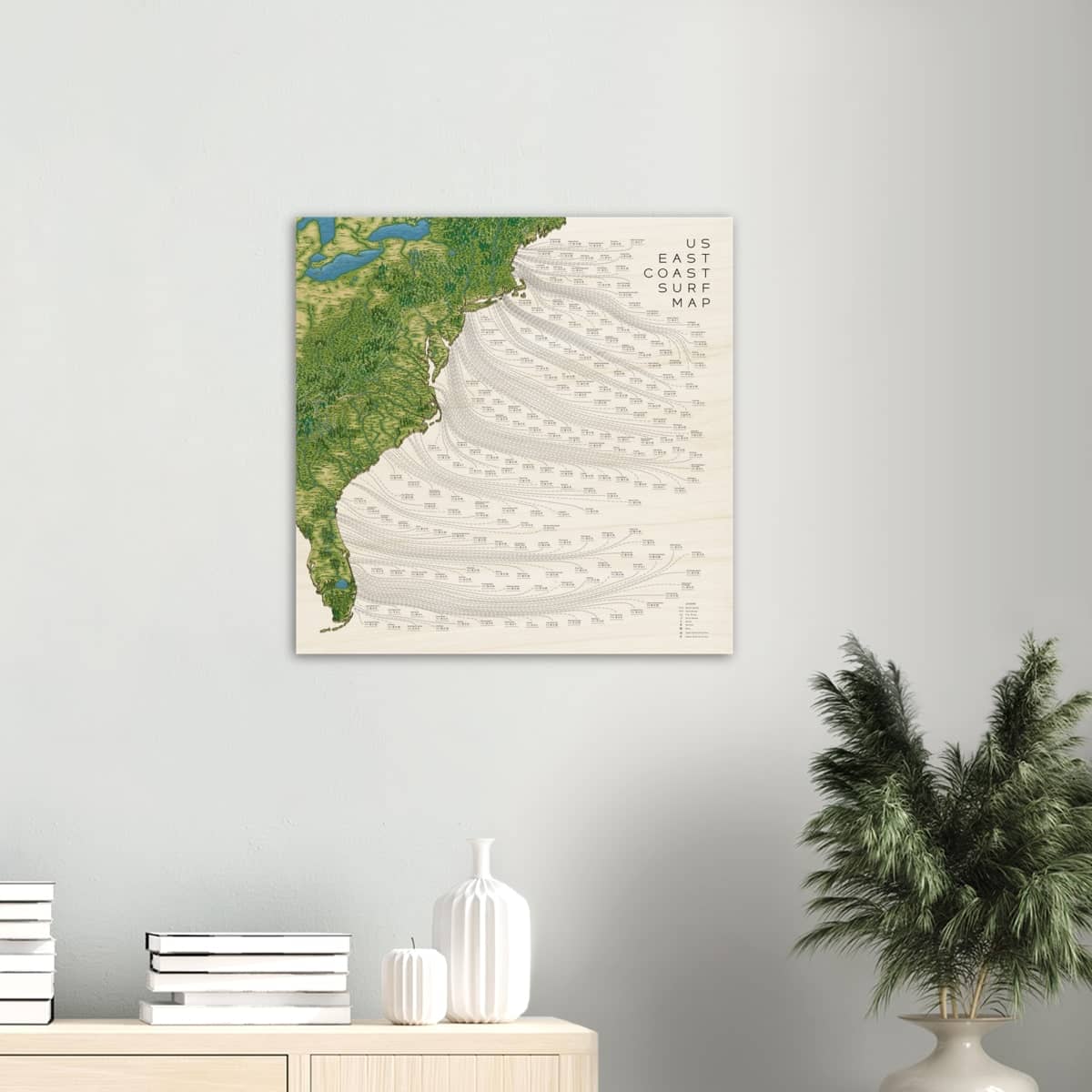 The US East Coast Surf Map - 212 Amazing Surf Spots + Key Info + GPS ...