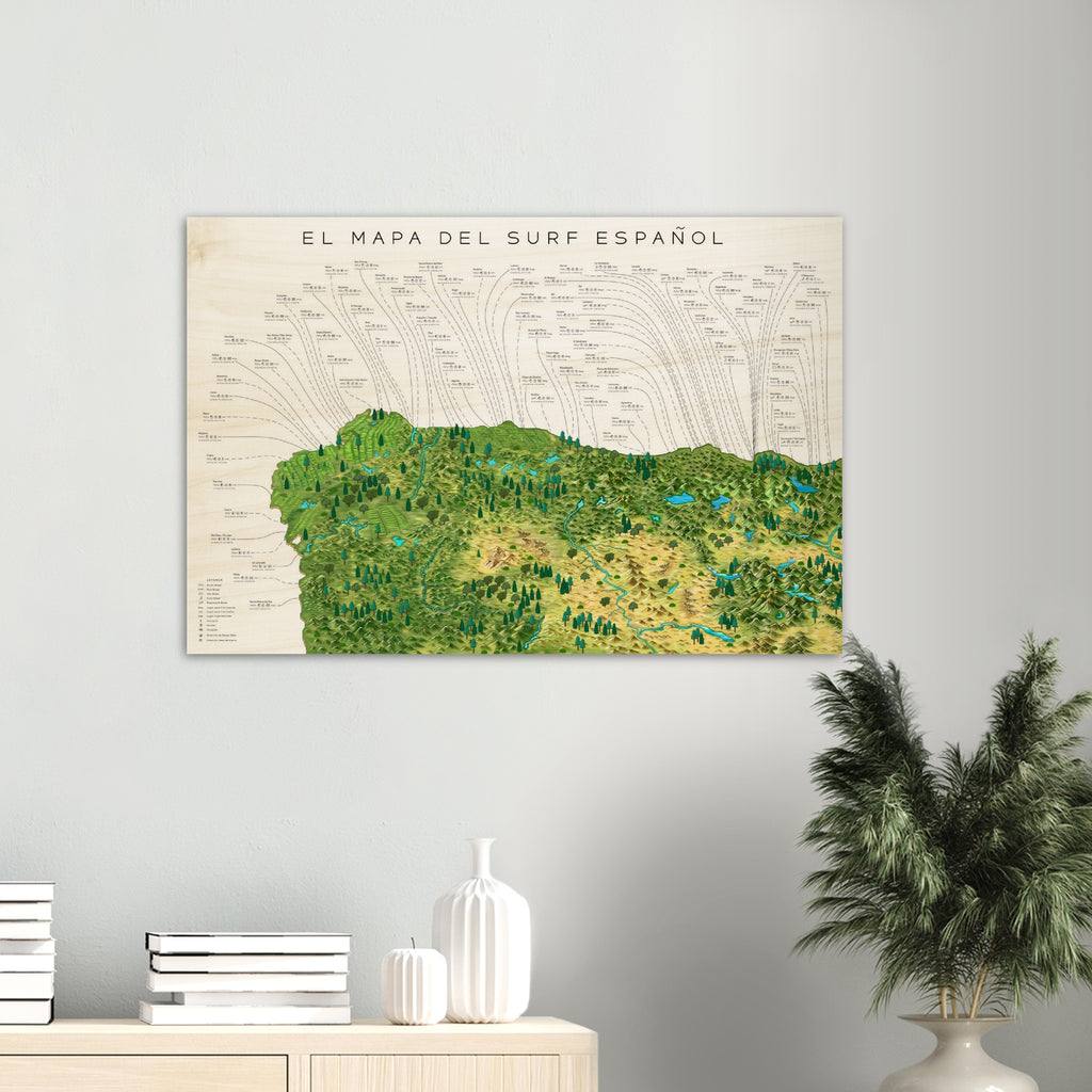 The Spanish Surf Map - 97 Surf Spots with GPS & Wind/Swell Info – Malin ...