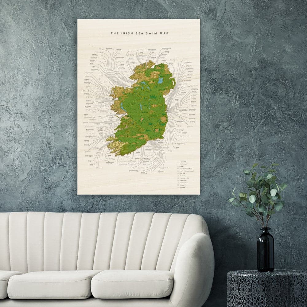 The Irish Sea Swim Map (1st Edition) – Malin & Mizen