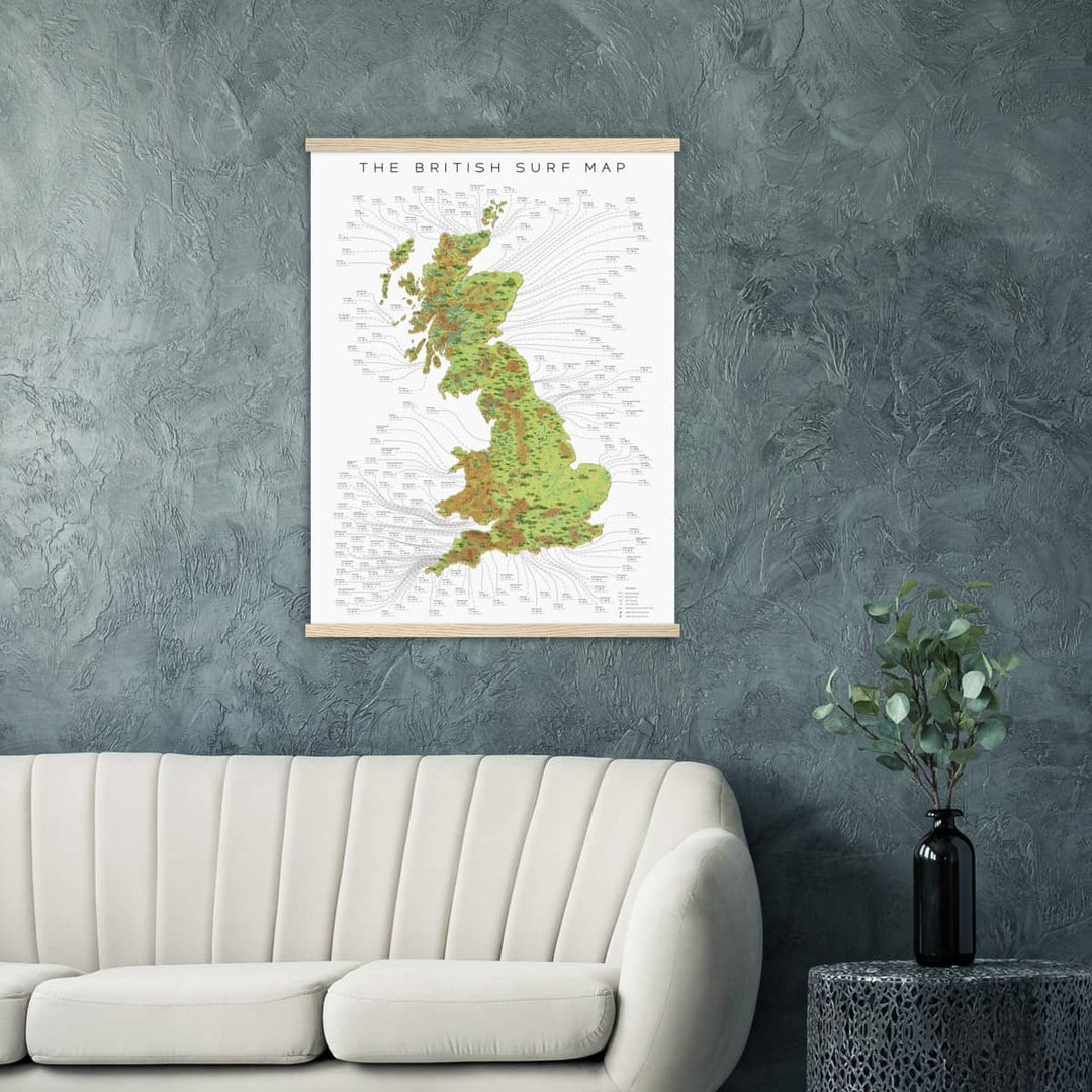 The British Surf Map - 190 of the best UK surf spots on 1 amazing map ...